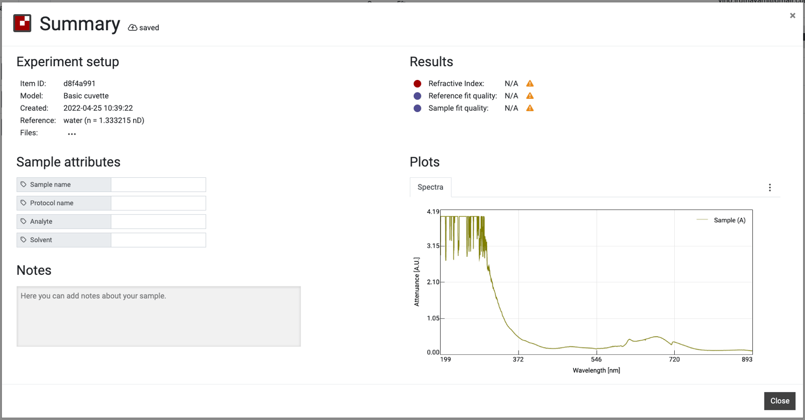 SpectroLink™ User Manual